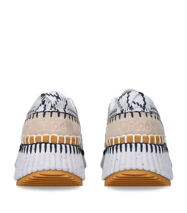 Chloé Nama Runner Sneakers - Beige