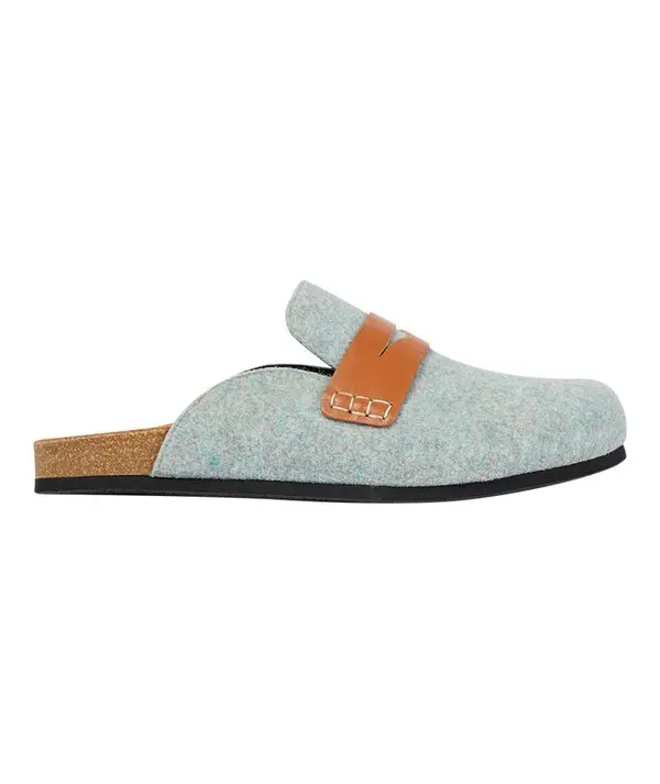 JW Anderson Felted Loafer Mules