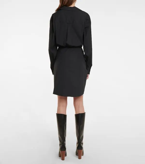 Veronica Beard Roanoke Poplin Shirt Dress