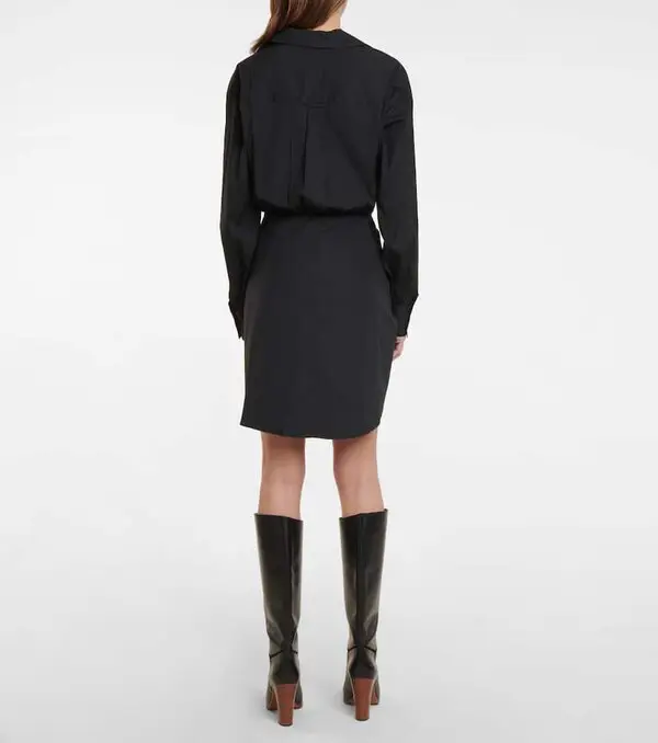 Veronica Beard Roanoke Poplin Shirt Dress