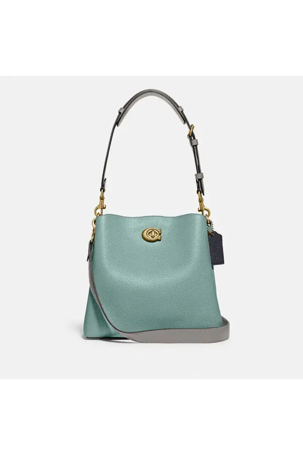 COACH Willow Bucket Bag In Colorblock