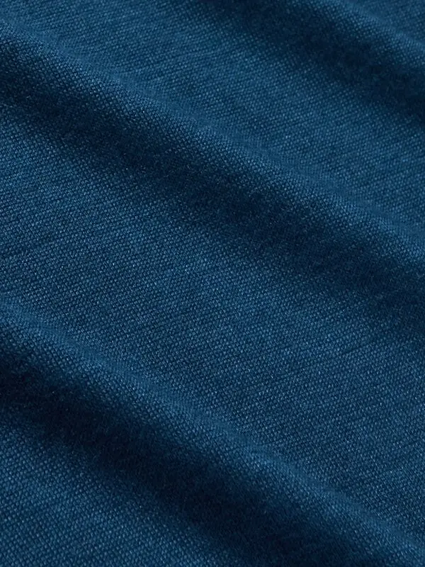 Loro Piana Cashmere And Silk-blend Sweater - Blue