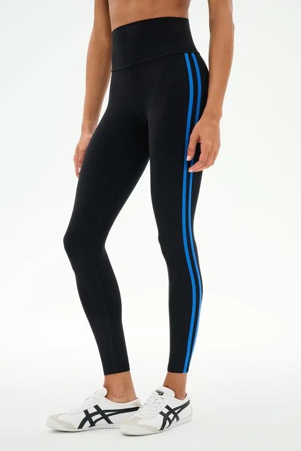 Splits59 Ella High-waist Airweight 7/8 Leggings - Black/classic Blue
