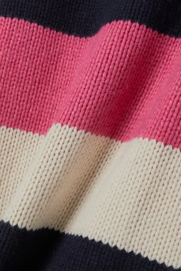Khaite Jade Oversized Striped Cashmere Sweater