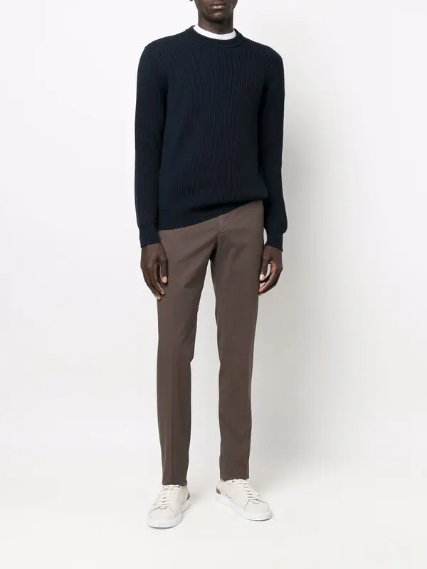 Incotex Tailored-cut Trousers - Brown