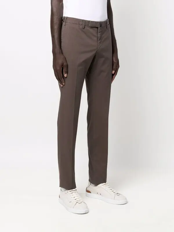Incotex Tailored-cut Trousers - Brown