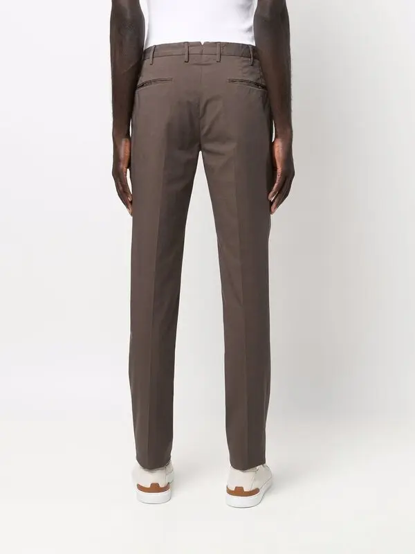 Incotex Tailored-cut Trousers - Brown
