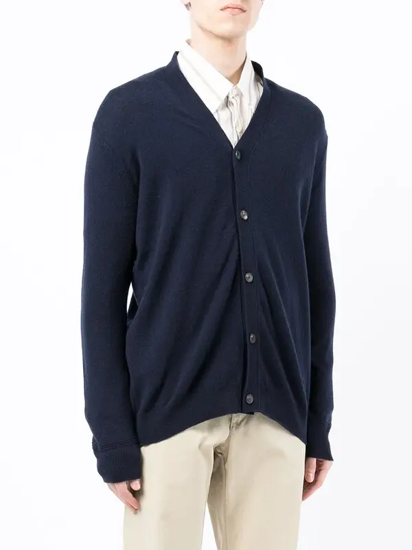 Pringle Of Scotland Button-down Cashmere Cardigan - Blue