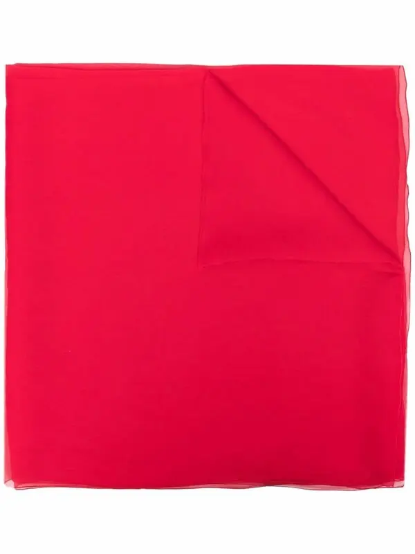 Alberta Ferretti Lightweight Long Silk Scarf