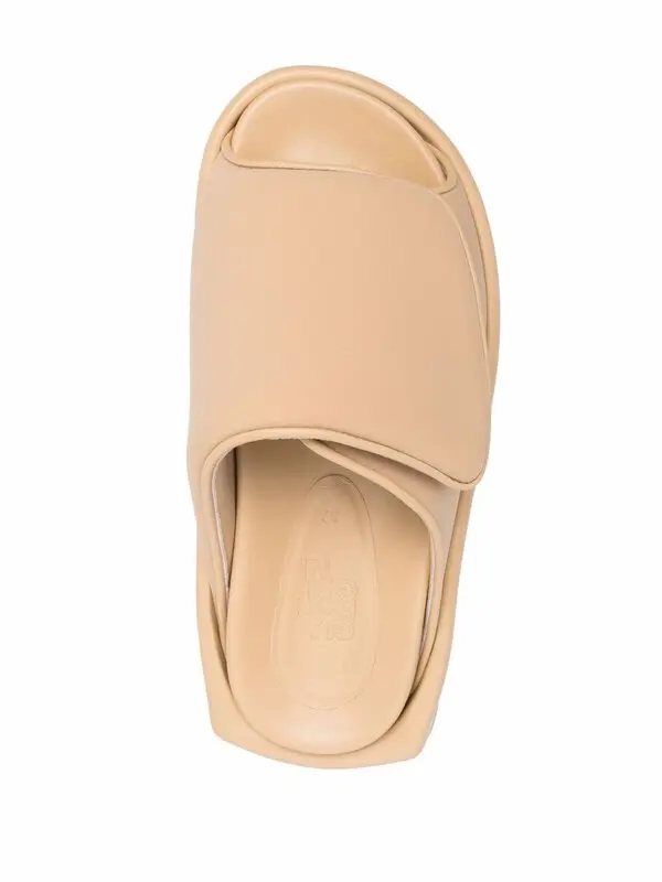 GIABORGHINI Chunky Open-toe Sandals - Neutrals