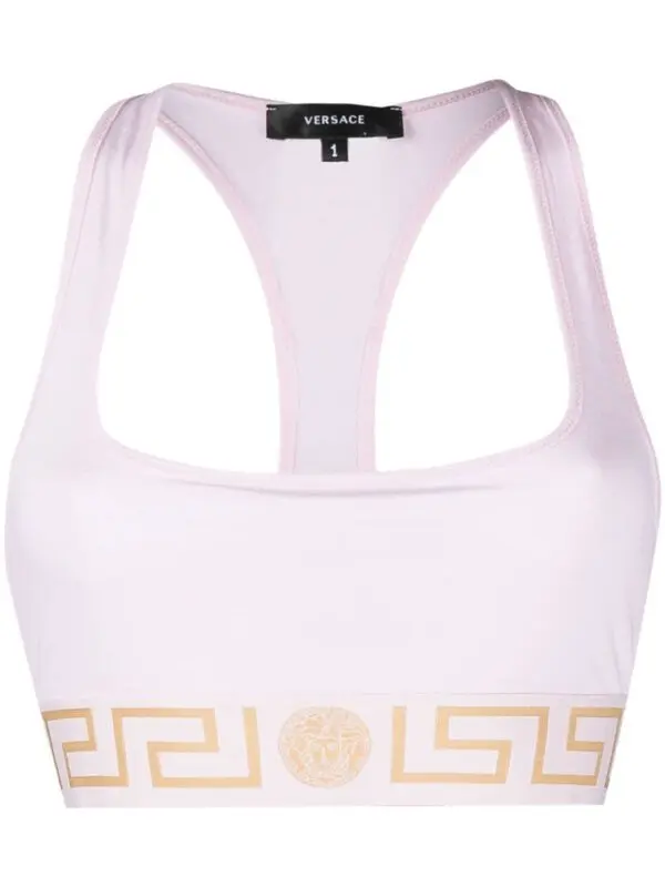 Versace Greca Border Bralette