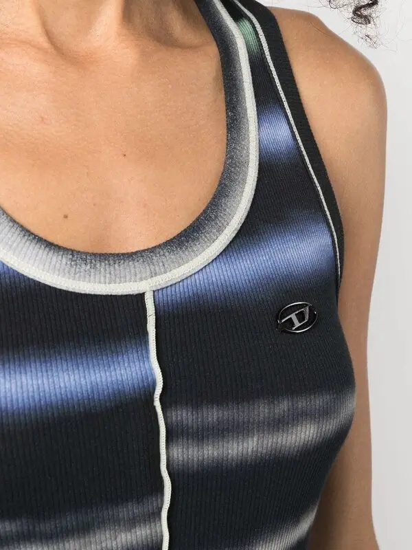 DIESEL® T-ankycut Striped Vest Top