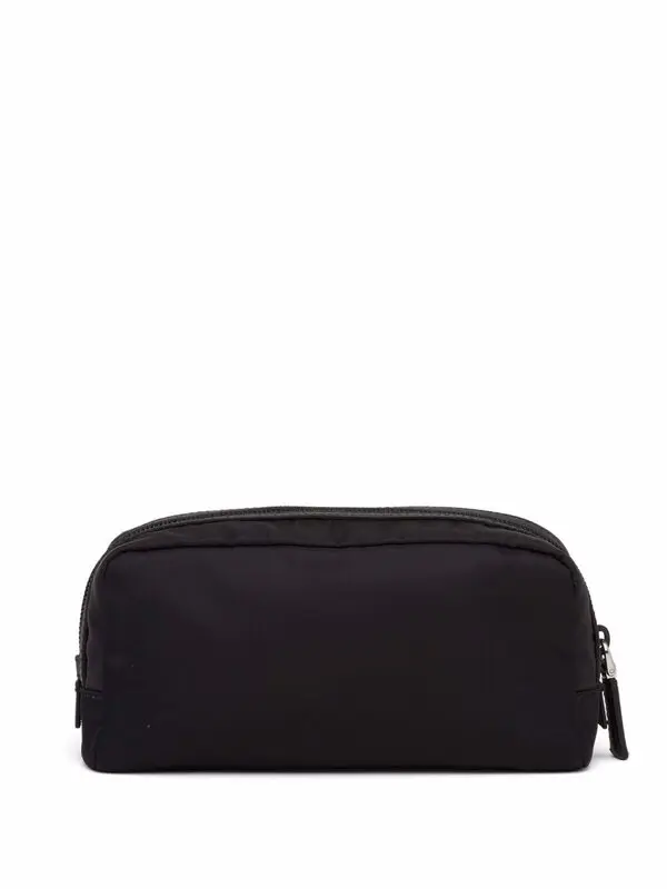 Prada Logo Plaque Wash Bag
