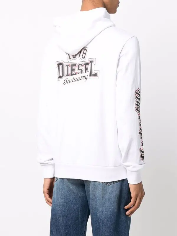 DIESEL Logo-print Hoodie