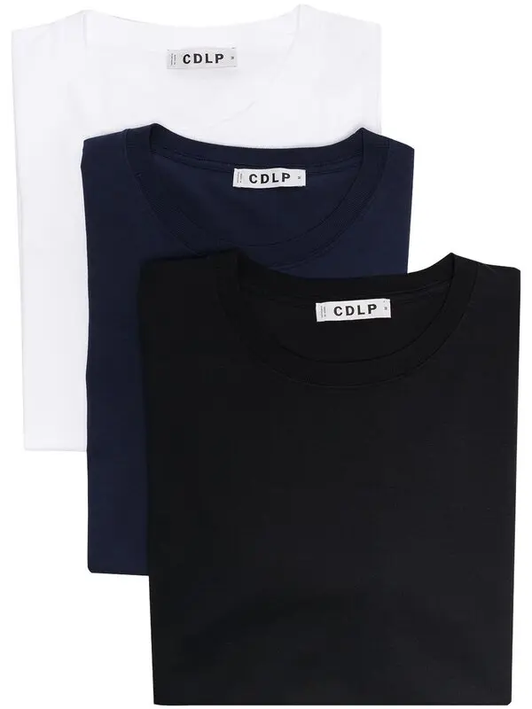 CDLP Three-pack Crew-neck T-shirt