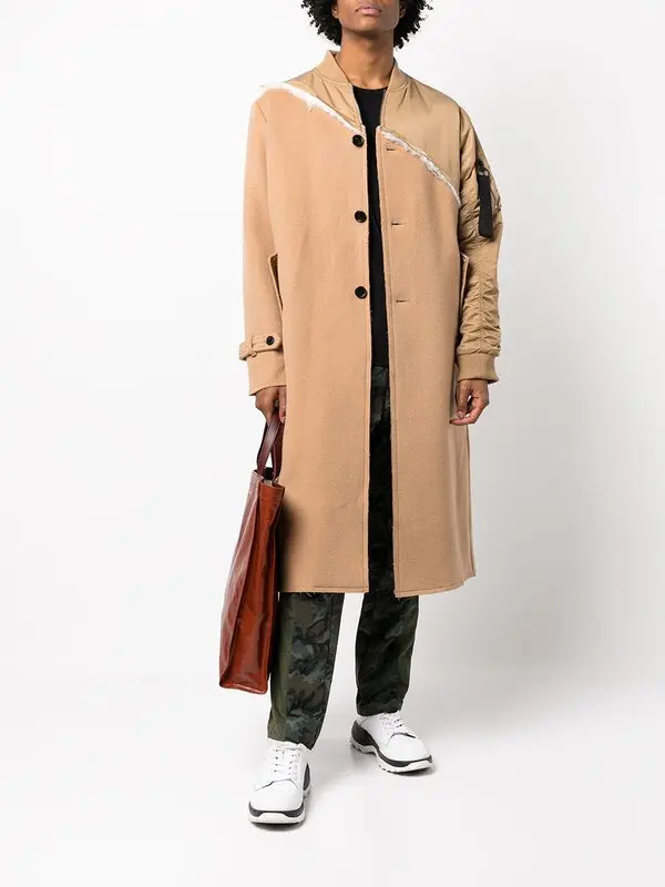 MOSTLY HEARD RARELY SEEN Panelled Single-breasted Coat