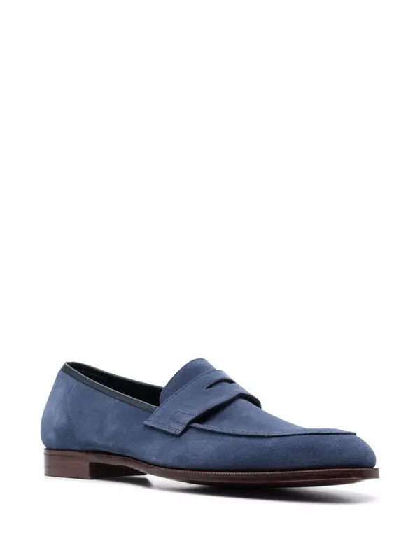 Crockett & Jones Suede Loafers