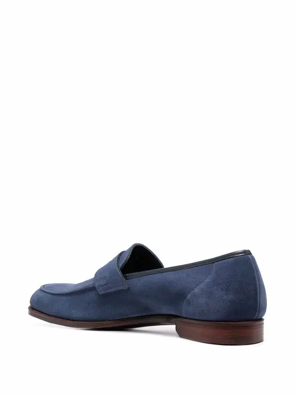 Crockett & Jones Suede Loafers