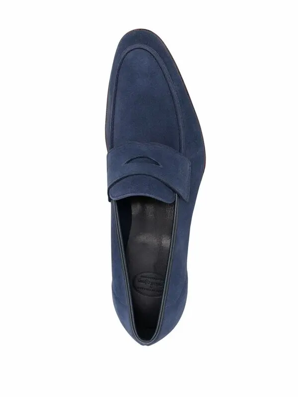 Crockett & Jones Suede Loafers