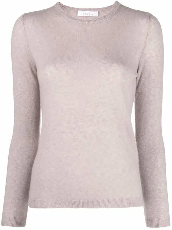 LISKA Knitted Merino-cashmere Jumper