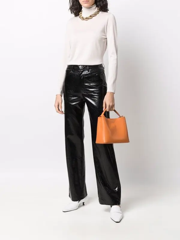 LISKA Fine-knit Roll-neck Jumper