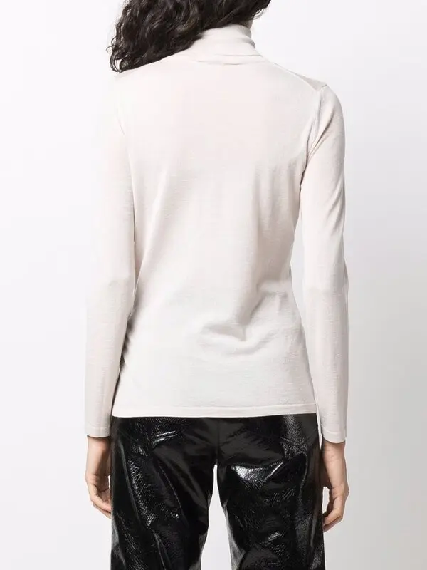 LISKA Fine-knit Roll-neck Jumper