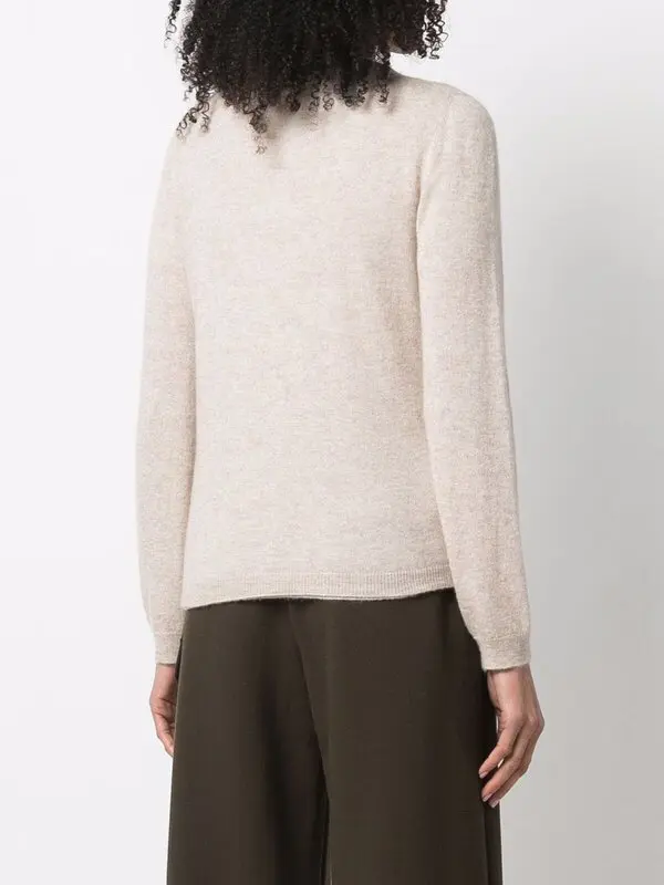 LISKA Double-layer Merino-cashmere Cardigan