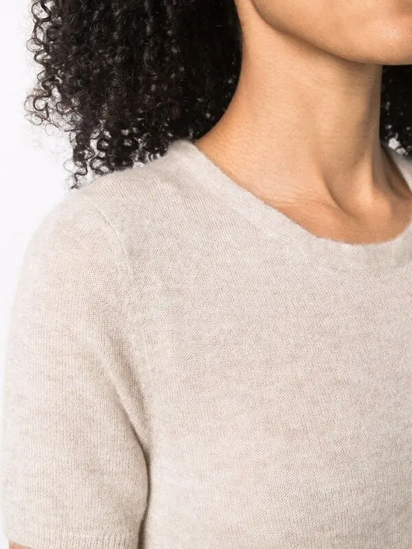 LISKA Double-layer Merino-cashmere Cardigan
