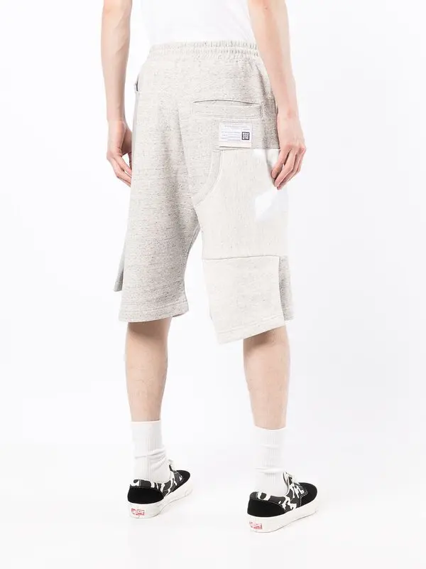 Mihara Yasuhiro Reconstructed Panelled Shorts