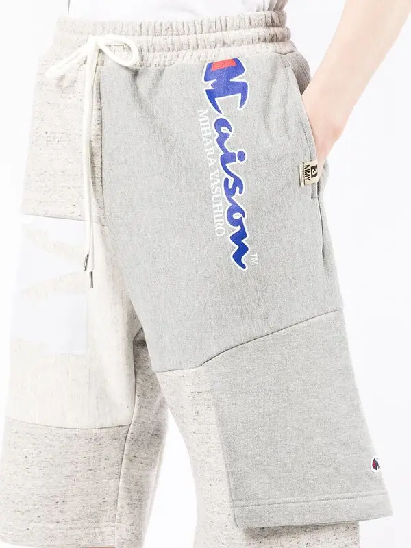 Mihara Yasuhiro Reconstructed Panelled Shorts