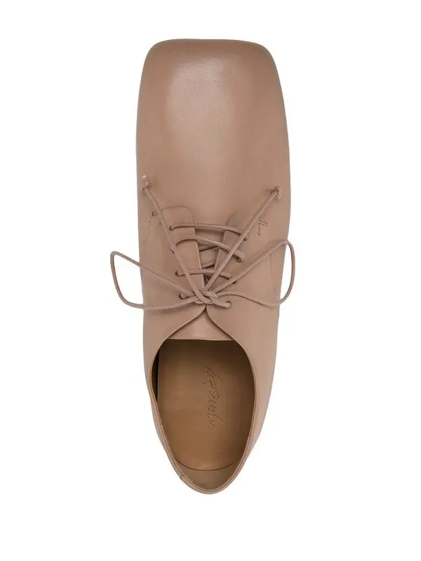 Marsèll Square-toe Lace-up Shoes