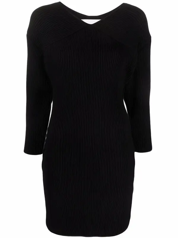 Rodebjer Ribbed-knit Mini Dress