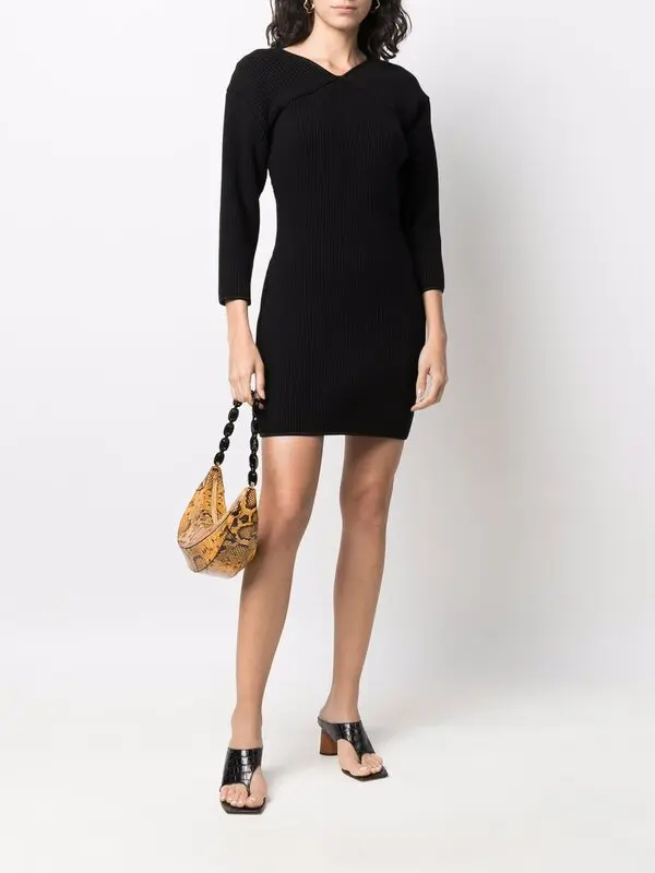 Rodebjer Ribbed-knit Mini Dress