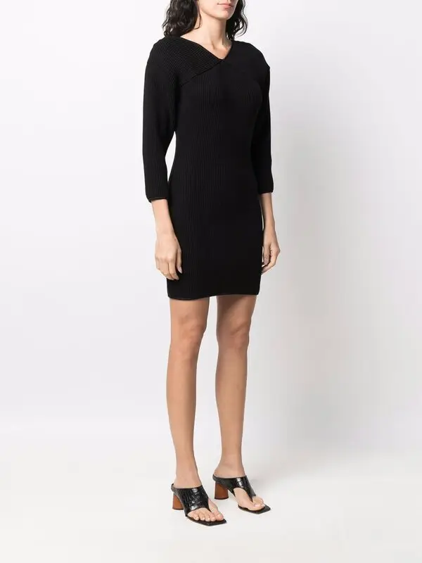 Rodebjer Ribbed-knit Mini Dress
