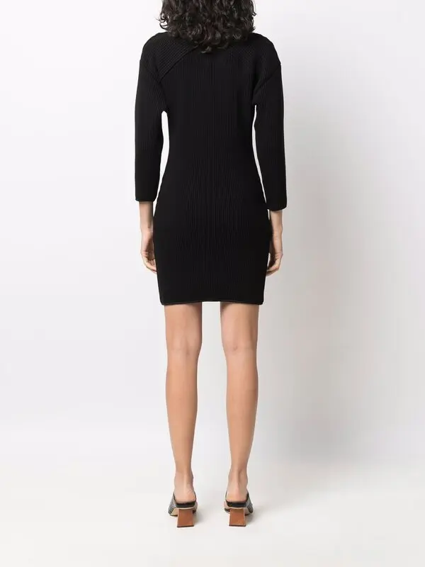 Rodebjer Ribbed-knit Mini Dress
