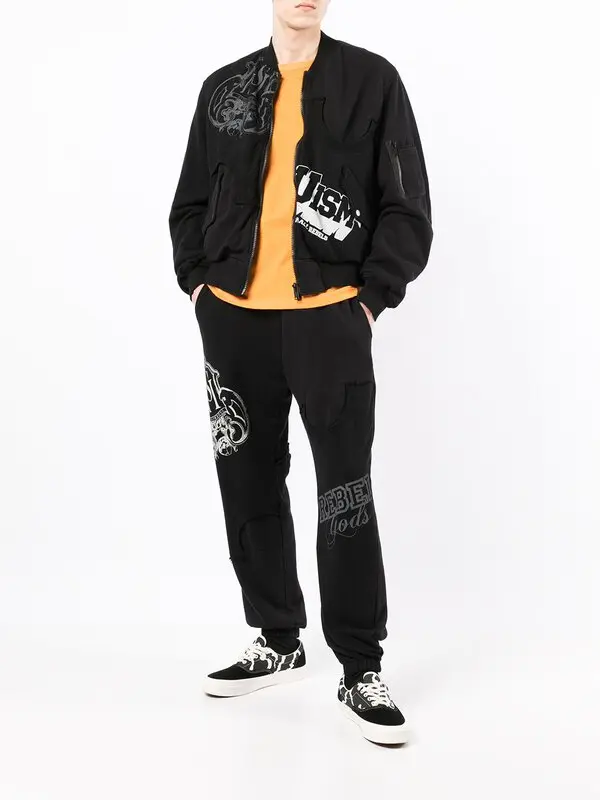 UNDERCOVERISM Reversible Logo-print Bomber Jacket