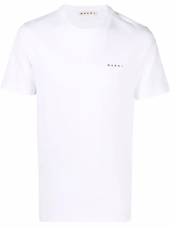 Marni Logo-print T-shirt - White