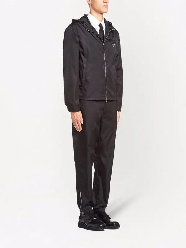 Prada Re-nylon Hooded Blouson Jacket