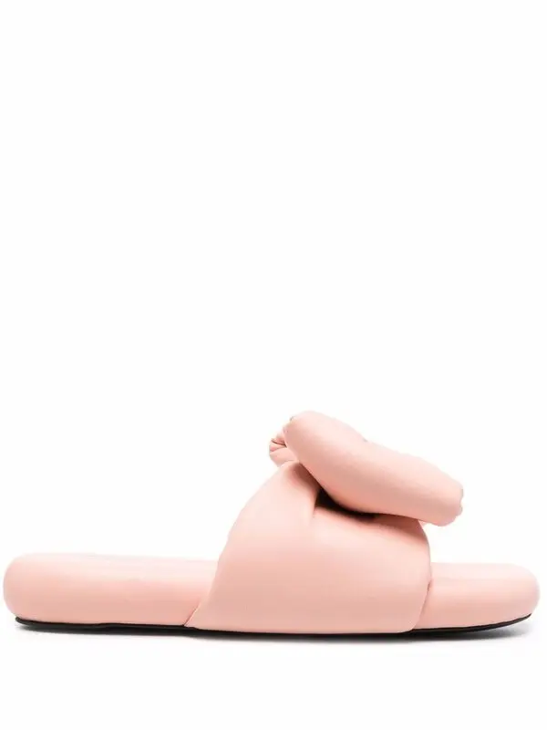 Off-White Extra Padded Bow Slides - Pink