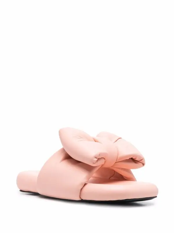 Off-White Extra Padded Bow Slides - Pink