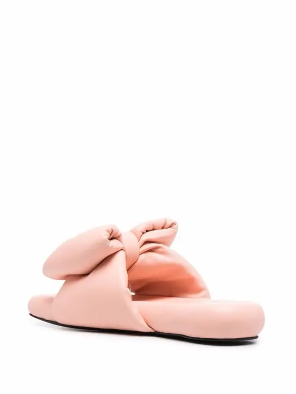 Off-White Extra Padded Bow Slides - Pink