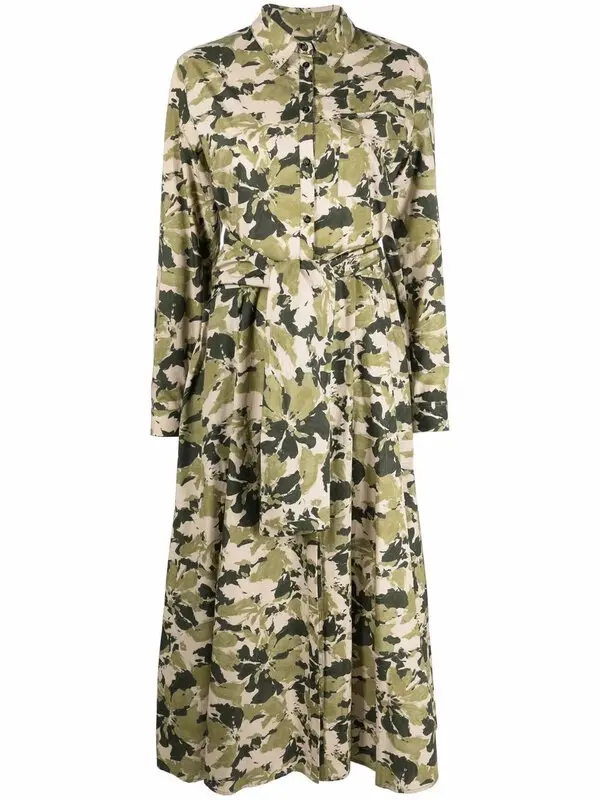 Woolrich Wilderness Printed Shirt Dress