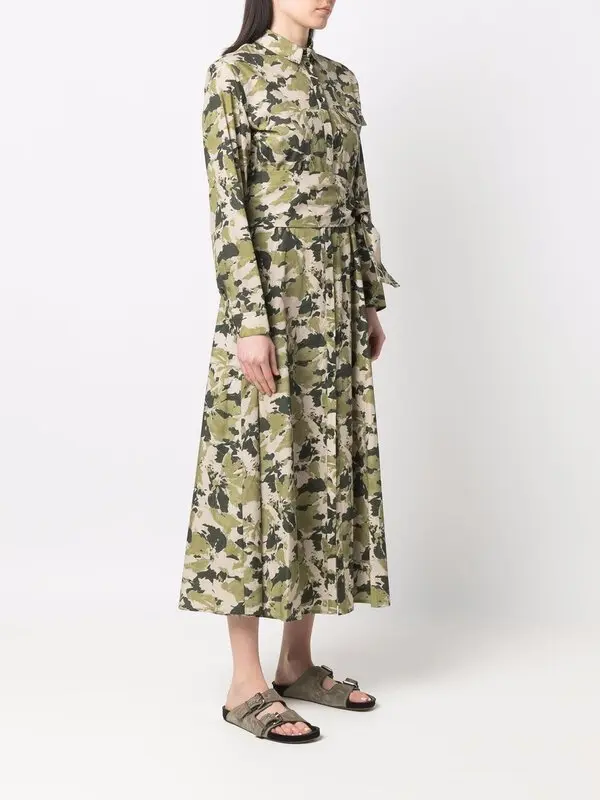 Woolrich Wilderness Printed Shirt Dress