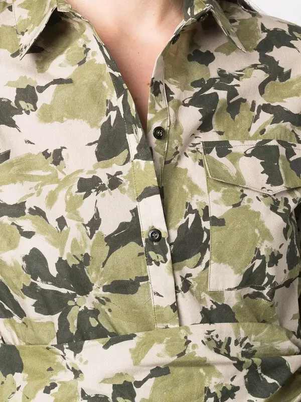 Woolrich Wilderness Printed Shirt Dress