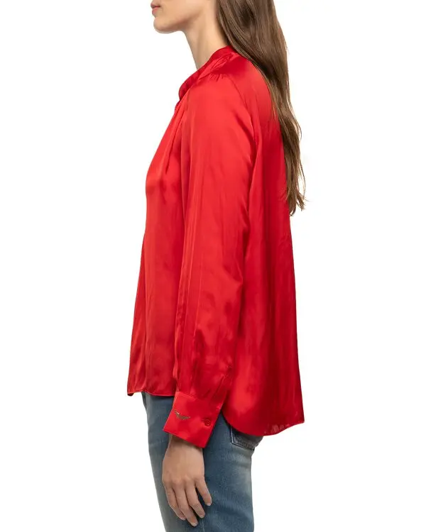 Zadig&Voltaire Tink Satin Blouse - Love