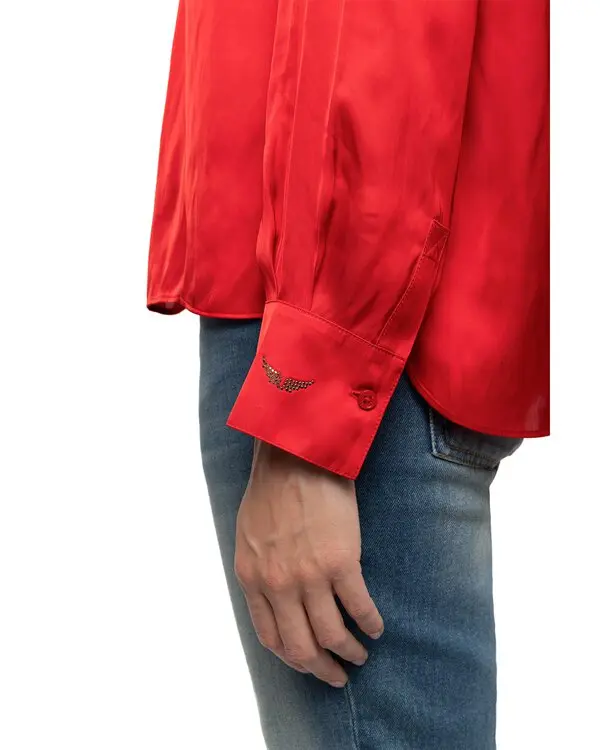 Zadig&Voltaire Tink Satin Blouse - Love