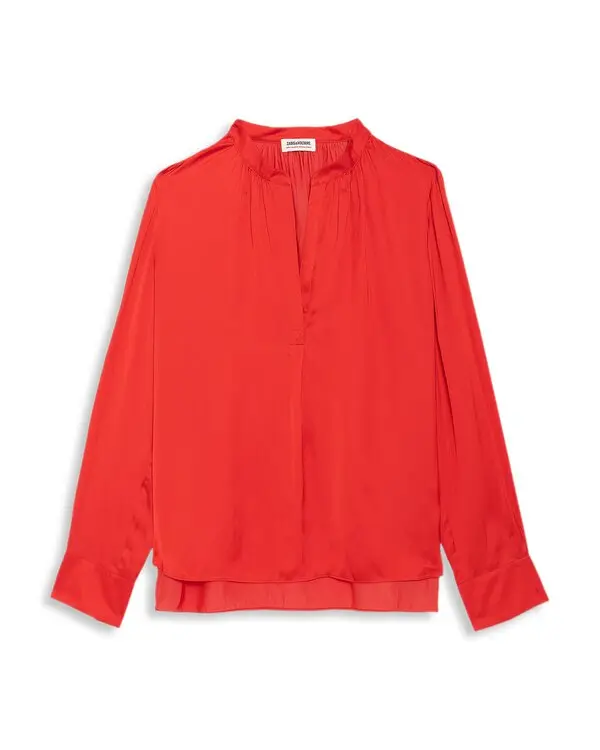 Zadig&Voltaire Tink Satin Blouse - Love