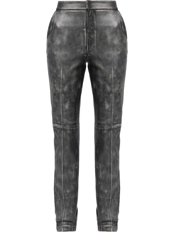 Alexander Wang Washed Leather Trousers