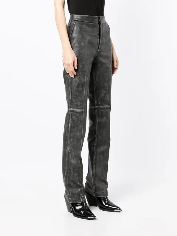 Alexander Wang Washed Leather Trousers