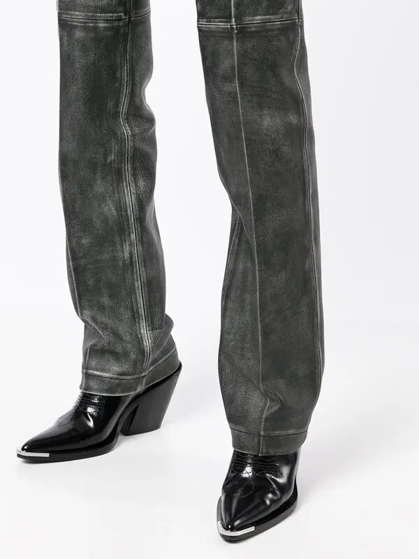 Alexander Wang Washed Leather Trousers